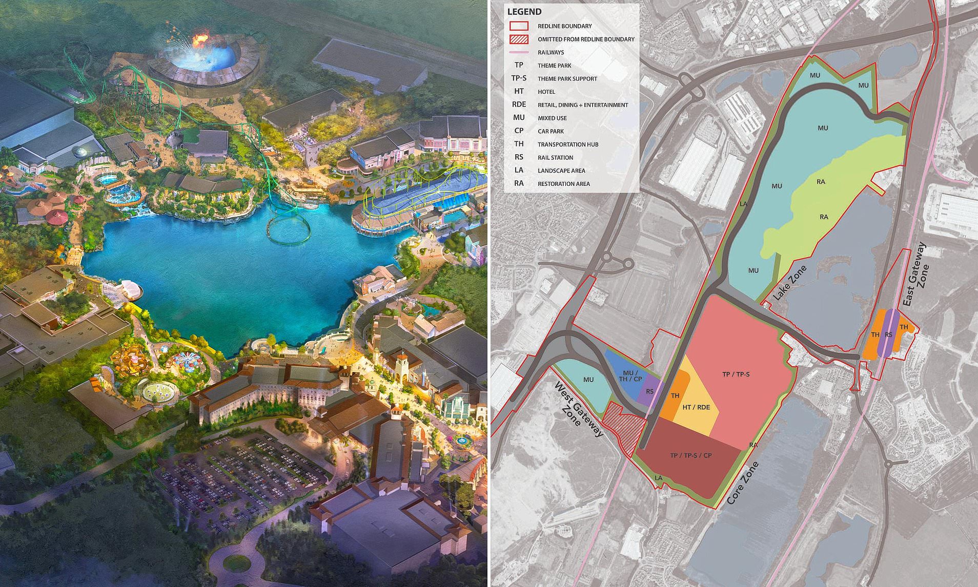 UK theme park could feature the tallest rides in Europe