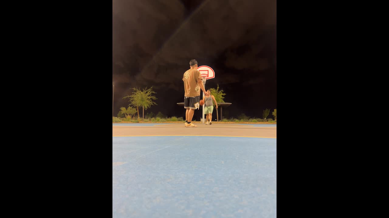 One in a million! Exploding firework perfectly aligns with man's ...