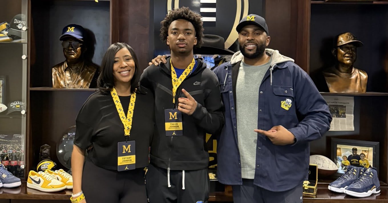 WATCH: Live updates from Michigan WR target Travis Johnson’s commitment ...