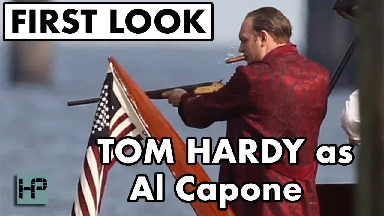 BTS: Tom Hardy on Set as Al Capone for "Fonzo" II Behind The Scenes ...