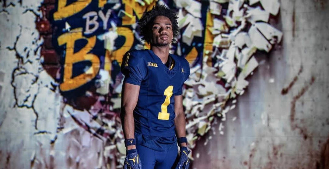 4-star WR Travis Johnson commits to Wolverines: ‘It’s amazing to be a ...