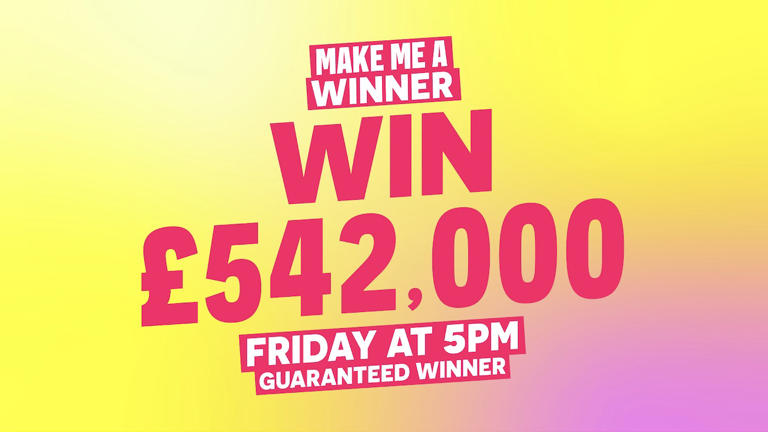 MAKE ME A WINNER: WIN £542,000!