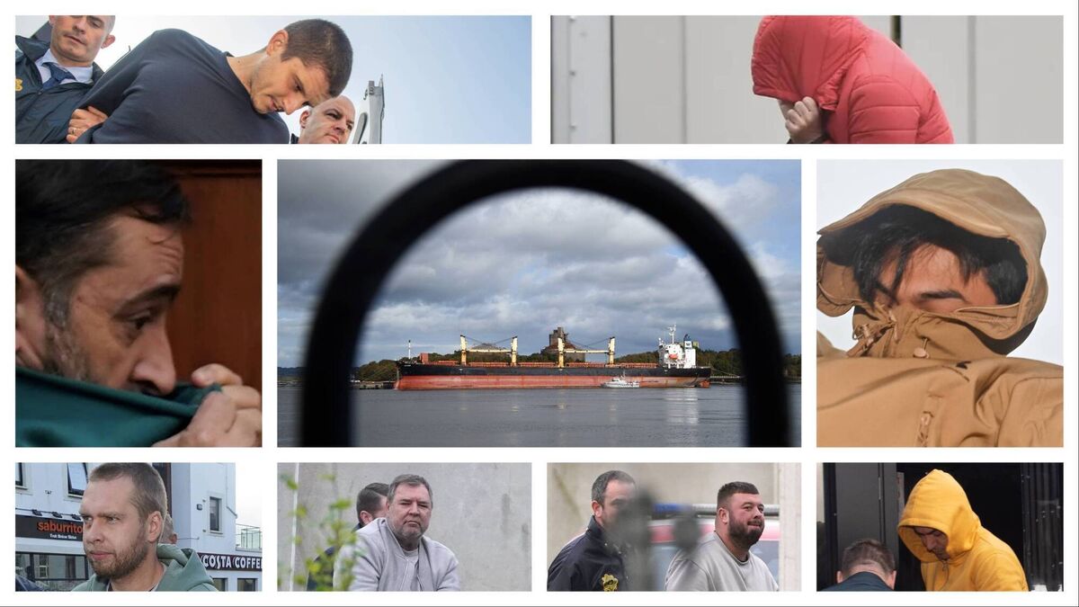 Eight men jailed for 129 years after record €157m cocaine seizure off ...