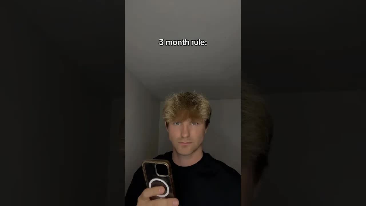 bwag: guy follows 3 month relationship rule