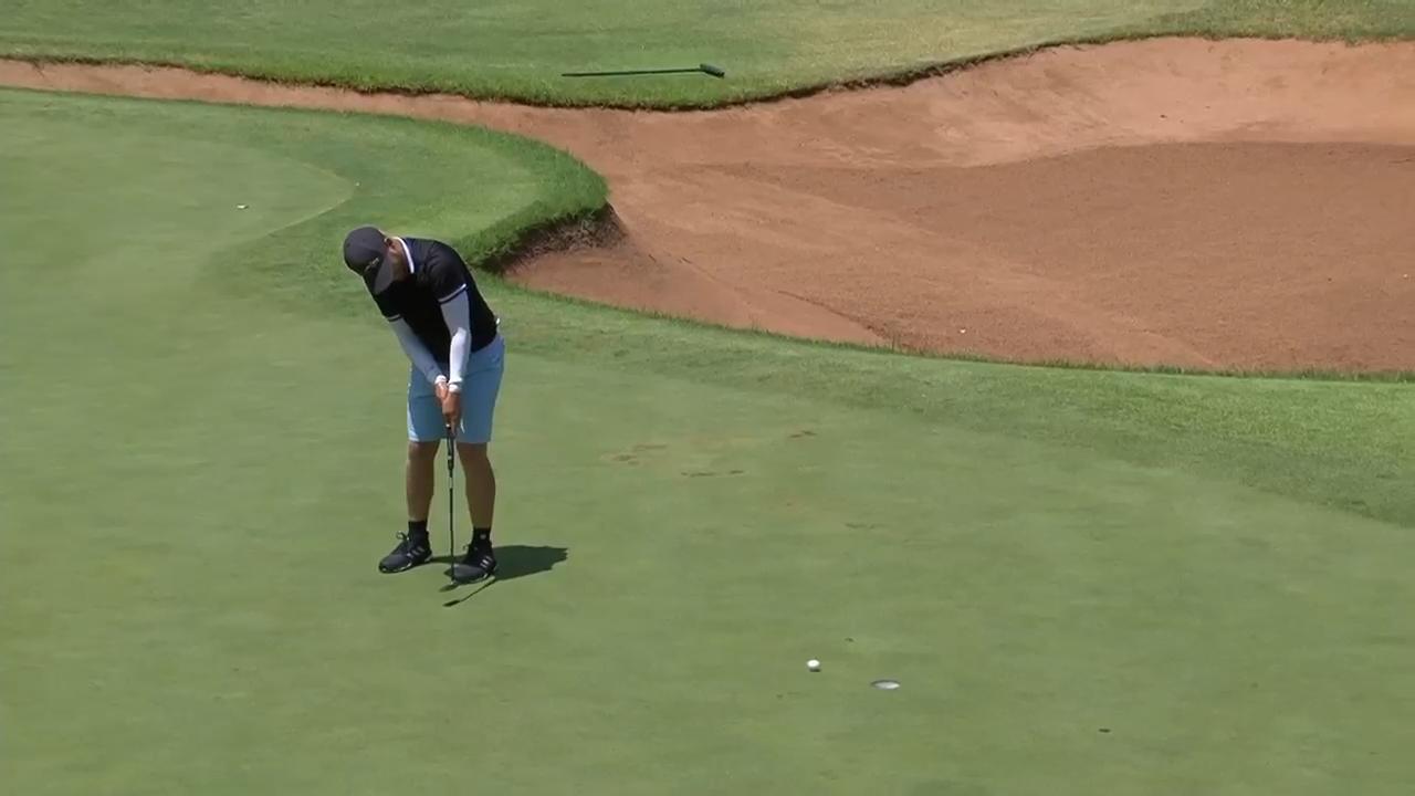 Scott Vincent shoots course record 66 to take two-shot lead at ...