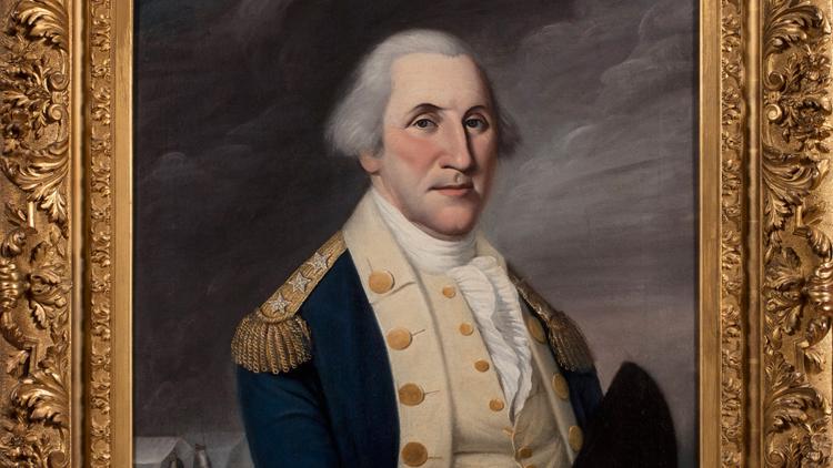 Historic George Washington portrait unveiled at Yorktown museum