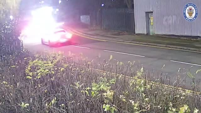 CCTV shows stolen Porsche crash which killed two-year-old