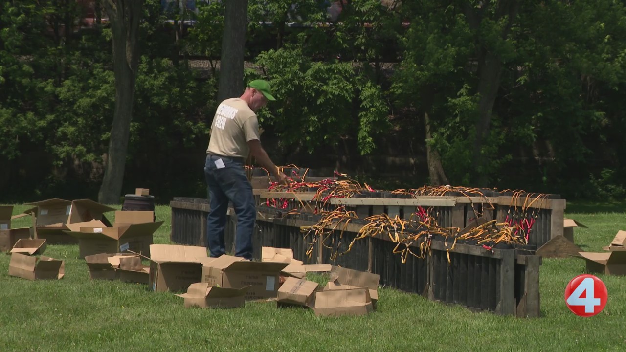 Hours of hard work goes into 4th of July fireworks display in Lancaster