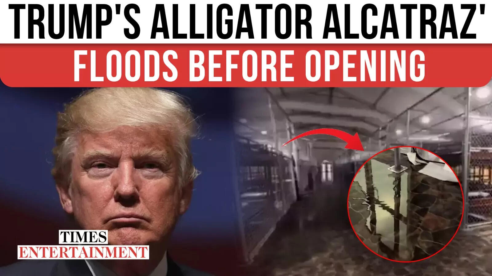 Trump’s $450M ‘Alligator Alcatraz’ FLOODS On Day One | Swamp Prison ...