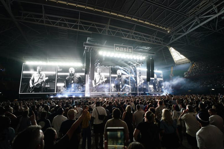 Oasis at Heaton Park site map for band's five homecoming shows