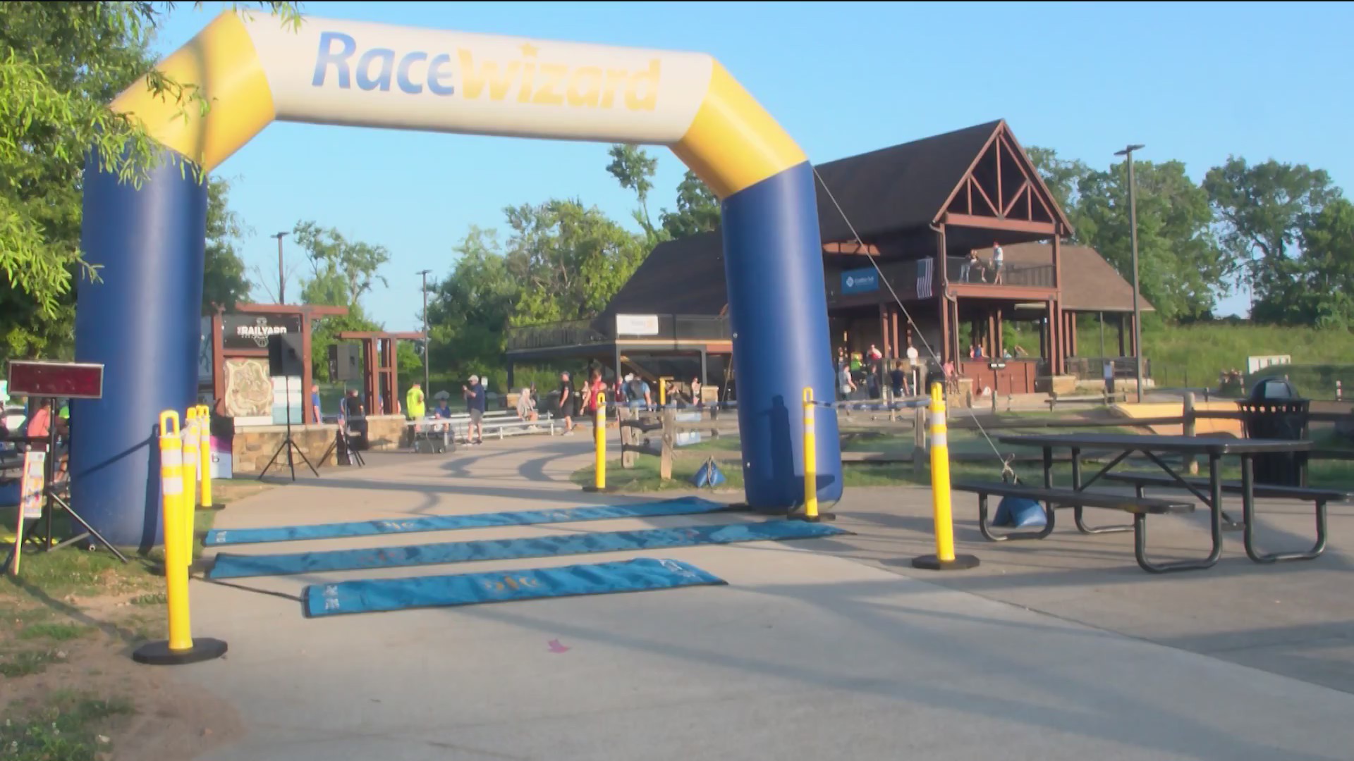 Run the Railyard 5k held at Lake Atalanta