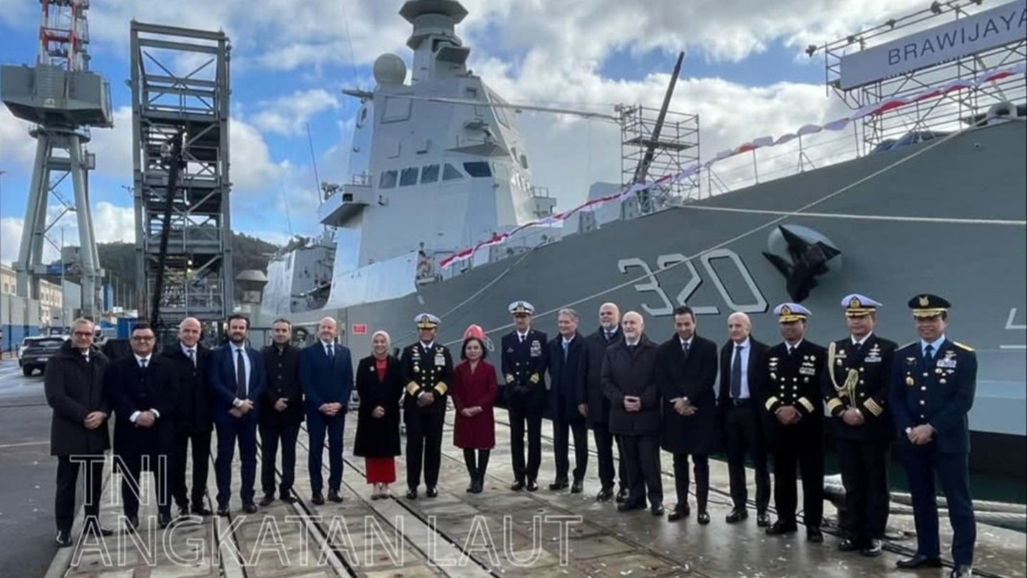 Fincantieri delivers combat ship to Indonesian Navy