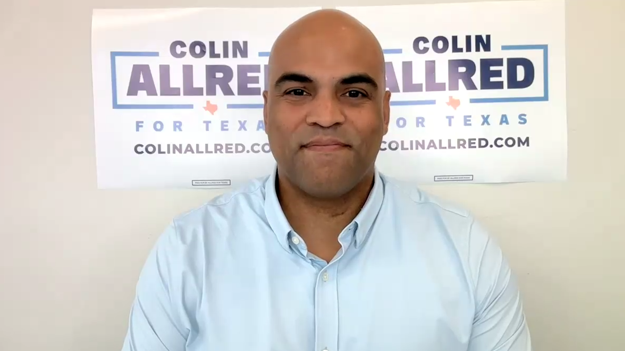 Former Congressman Colin Allred discusses his second run for U.S. Senate