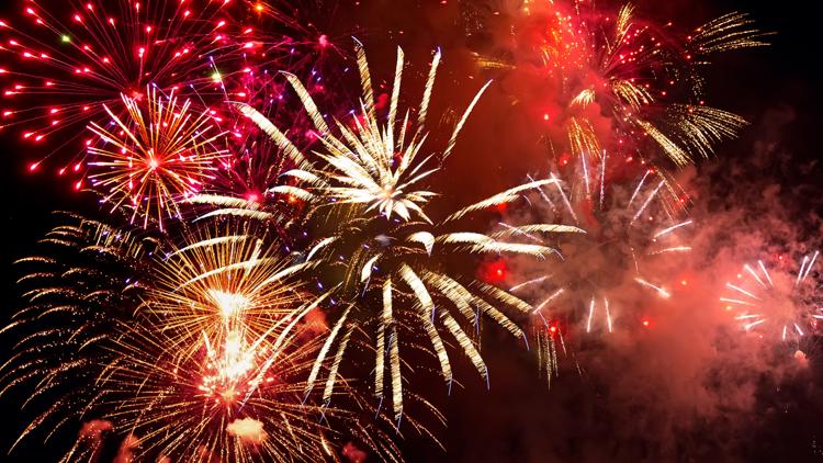 How fireworks get their color