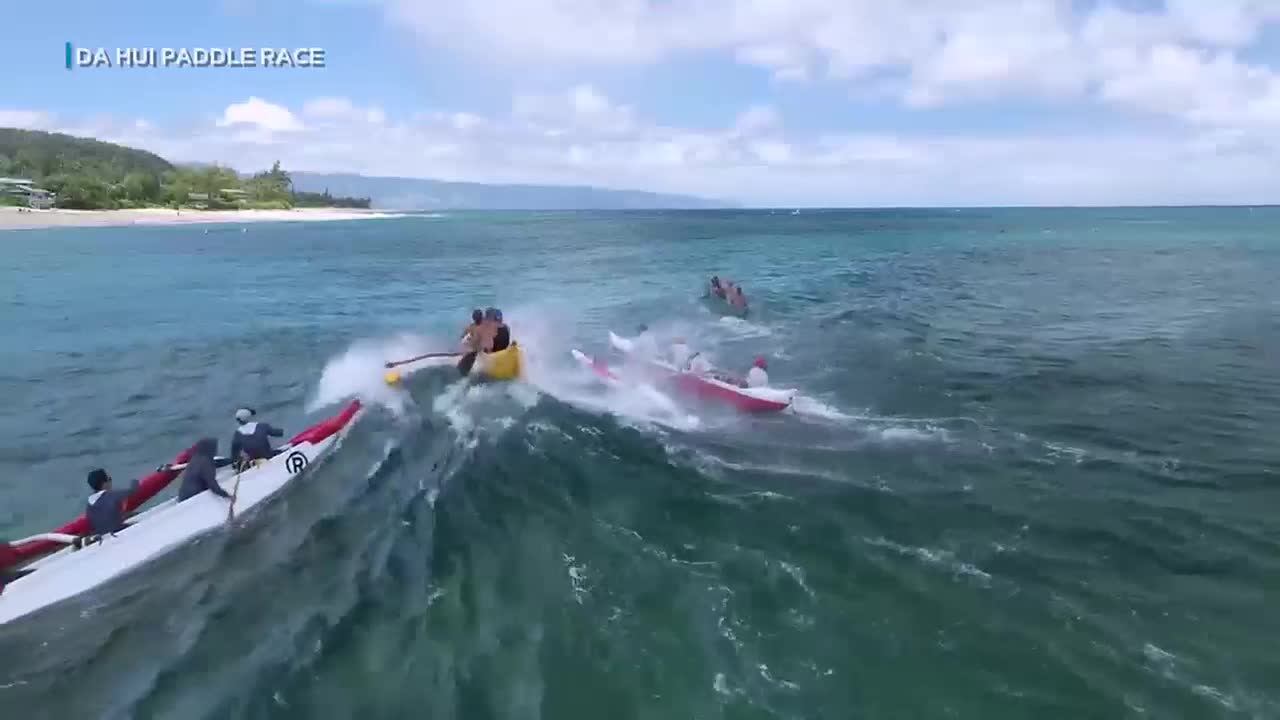 Annual Da Hui Paddle Race kicks off from Turtle Bay Resort