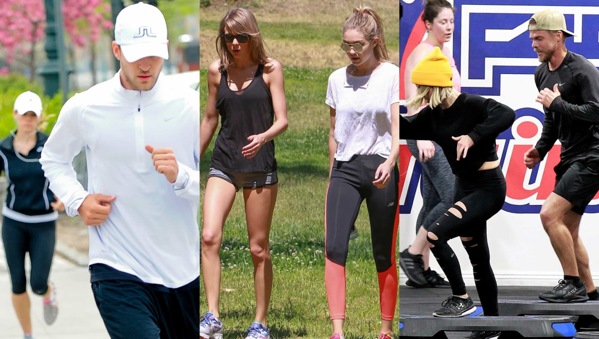 Quand les célébrités font du sport ensemble