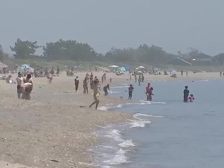 Hammonasset State Park fills up on Fourth of July