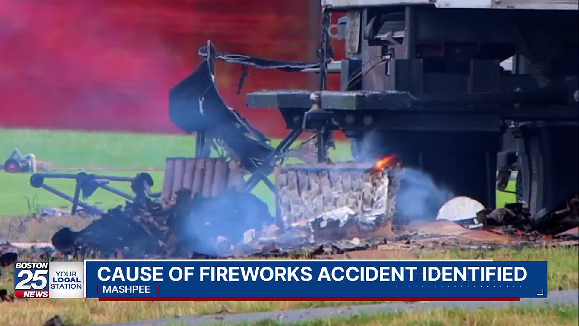 Accidental ignition to blame for Mashpee fireworks explosion that ...