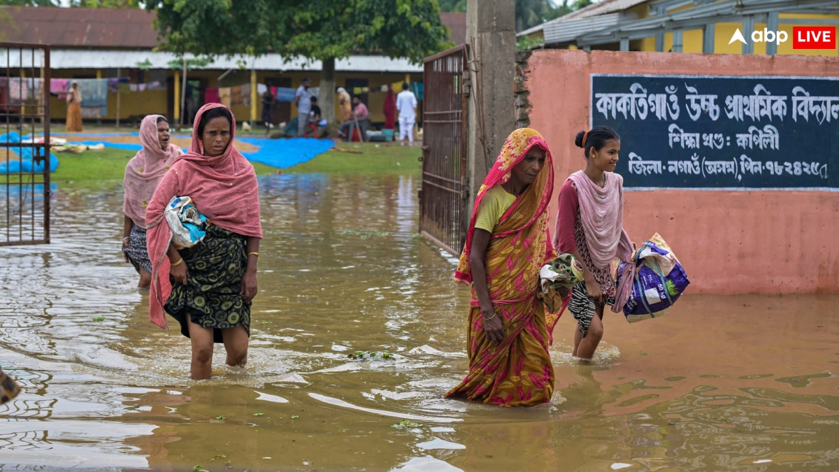 Assam Floods: Two Rivers Cross Danger Mark After Heavy Rain, 6 More ...