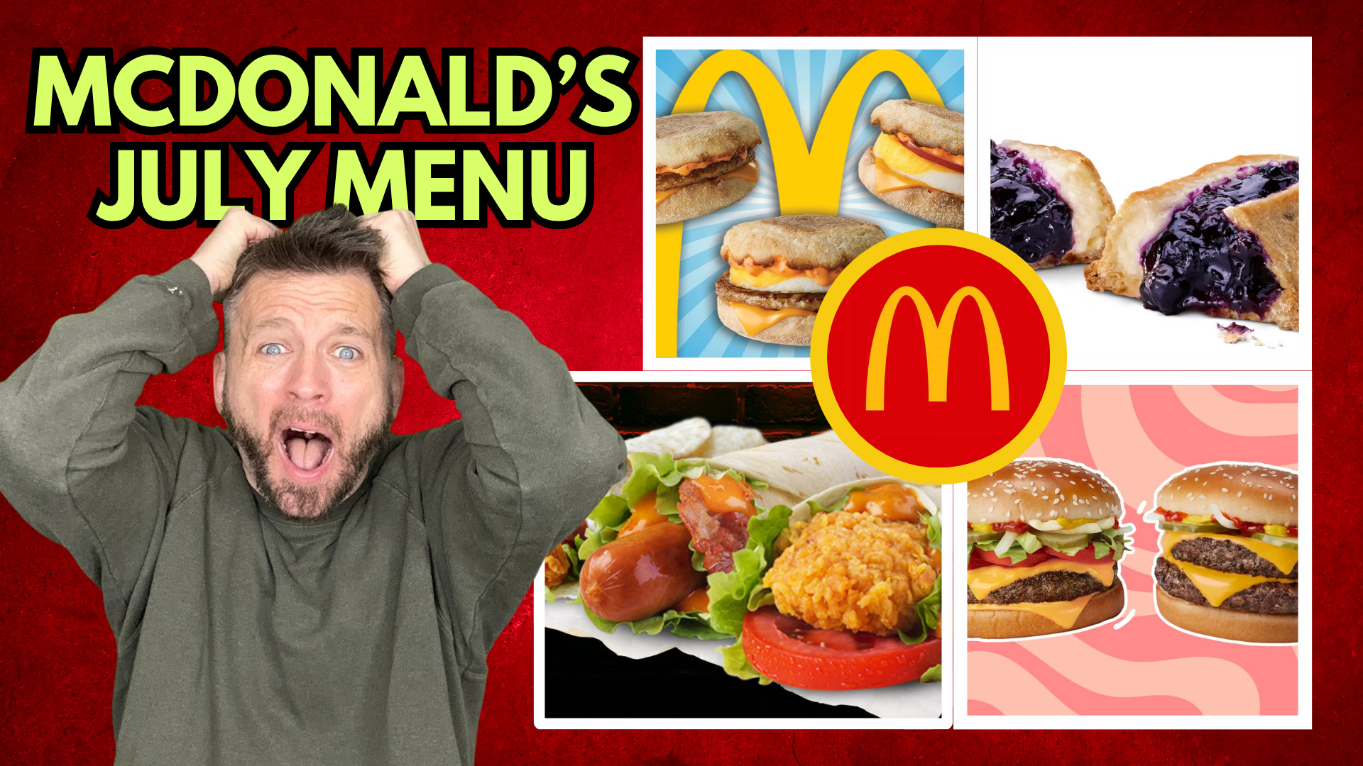 McDonalds's July Menu Revealed