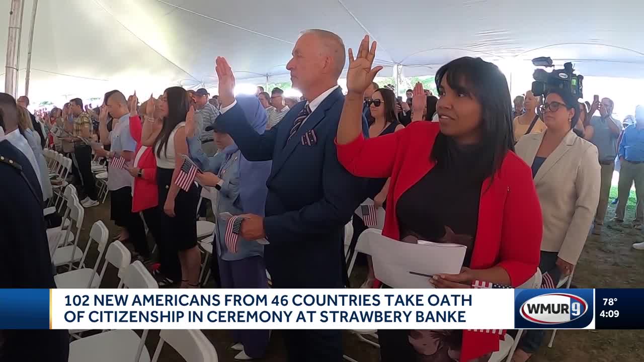 102 new Americans from 46 countries sworn in as U.S. citizens at ...