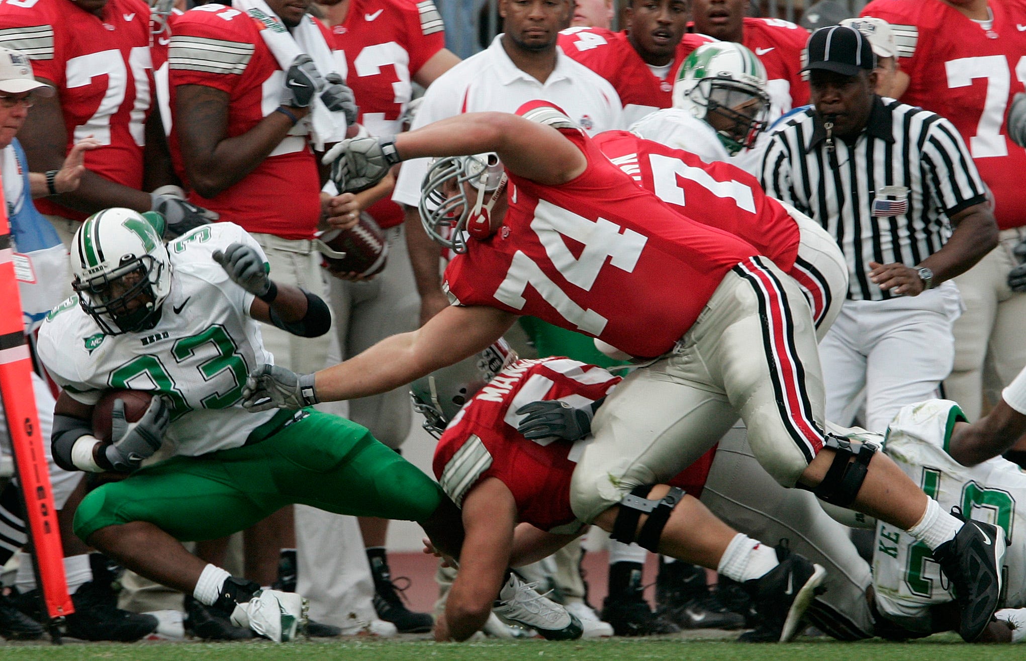 Former Ohio State lineman Kirk Barton makes court appearance in fatal ...