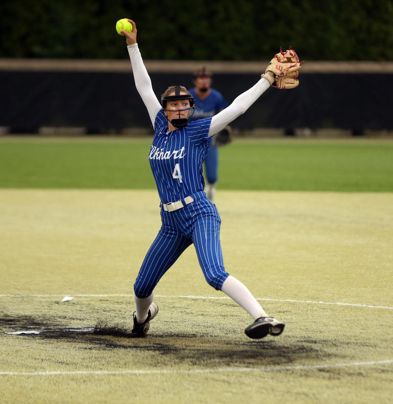 Elkhart softball squad uses offense to claim second straight sectional ...
