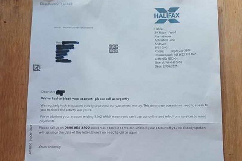 Police issue Halifax fake scam letter warning