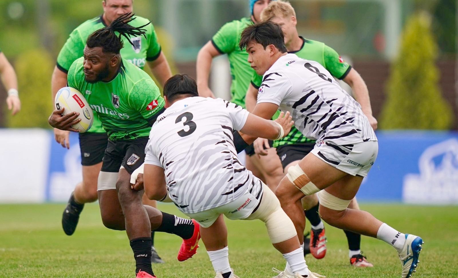 UAE National Rugby team defeats South Korea in World Cup Qualifiers