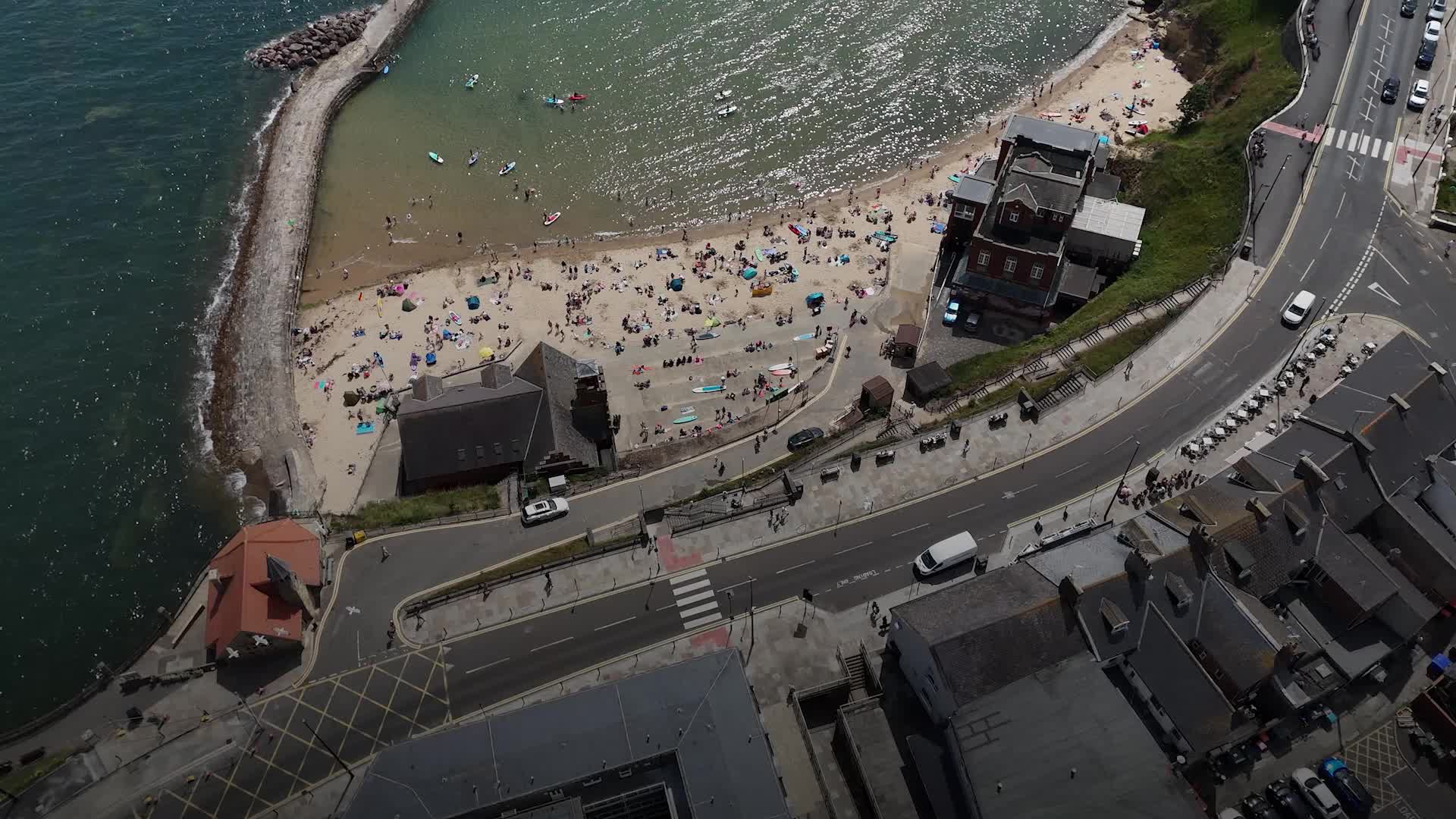 UK hits hottest day of year so far with provisional high of 33.2C