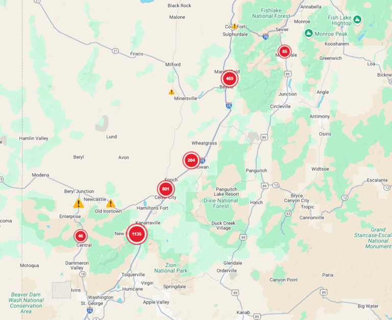 UPDATE: Rocky Mountain Power lifts public safety outage, restores power ...