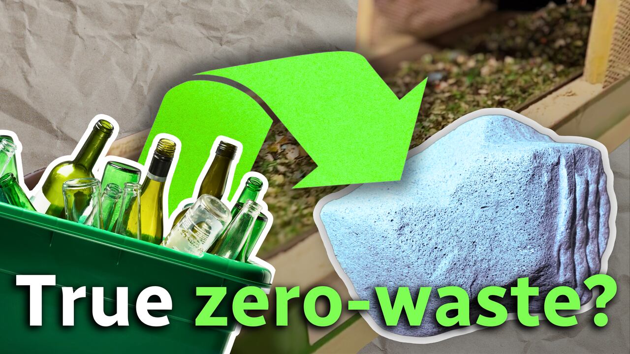 Canadian trash is being turned into rocks