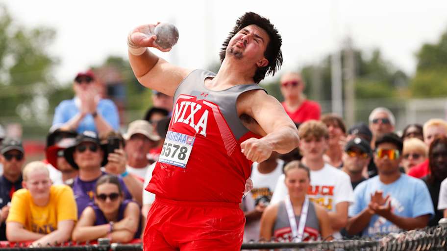 Jackson Cantwell sweeps national shot put titles at Nike Outdoor ...