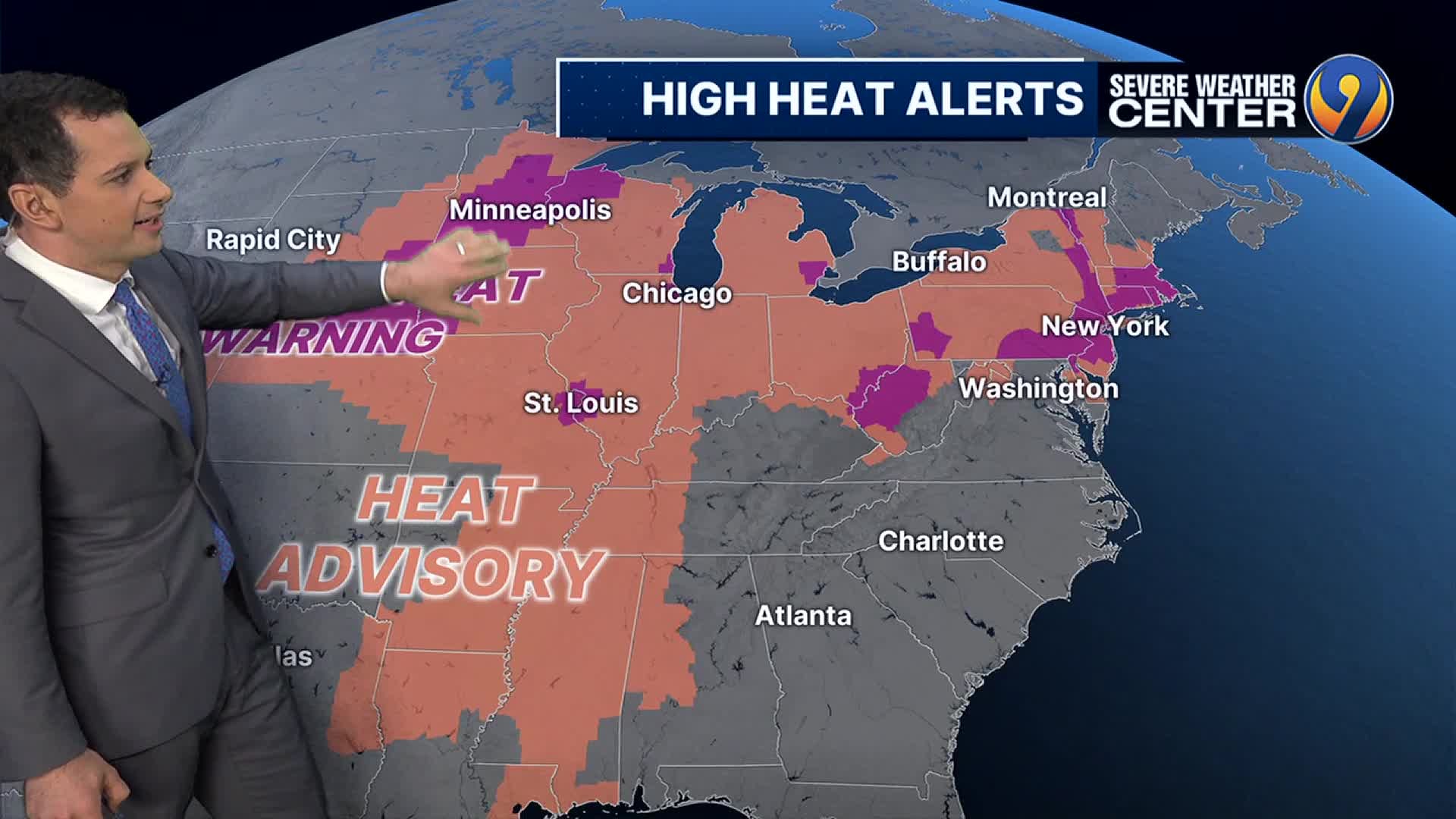 FORECAST: First heat wave of the summer