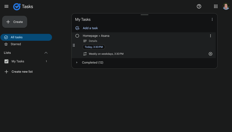 Google Tasks is the unsung hero of Google's productivity suite