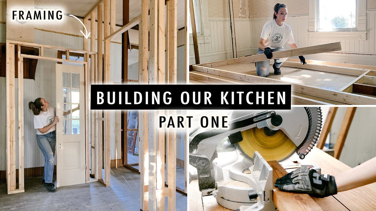Building our kitchen part 1 with cottage renovation tips