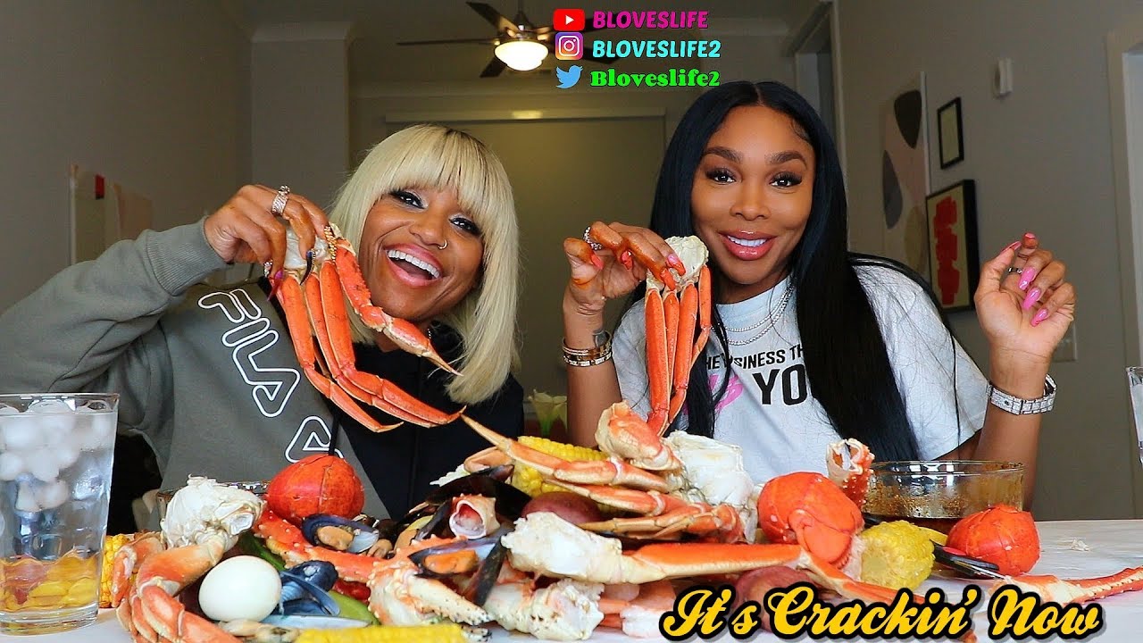 Seafood boil with SierraGlamshop from Love & Hip Hop Atlanta