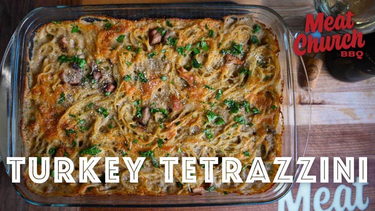 Cook smoked turkey tetrazzini with rich flavors