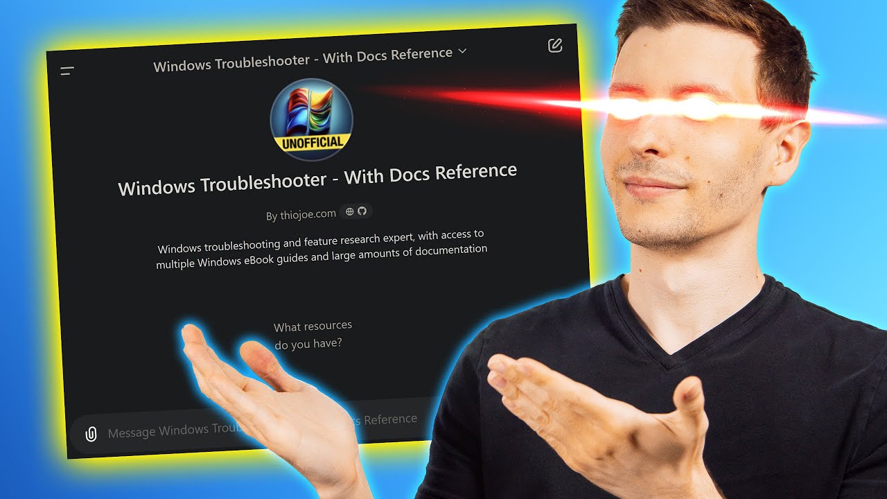 I created the ultimate Windows troubleshooter AI