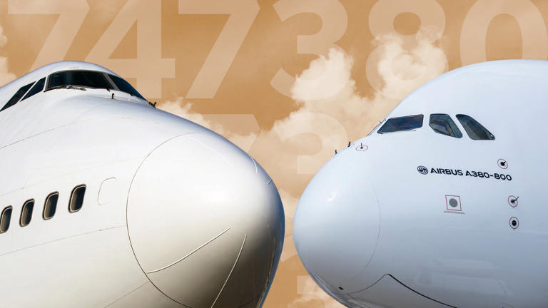 Why The Boeing 747 Has Such A Distinctive Nose Compared To The Airbus A380