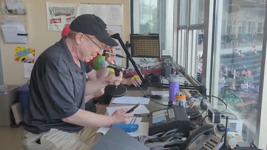 abc27’s Seth Kaplan emcees Harrisburg Senators celebration of Latin culture