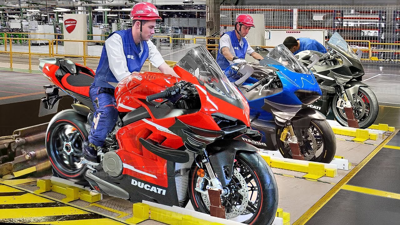 Inside Massive Italian Factory Building Powerful Ducati Bikes From Scratch