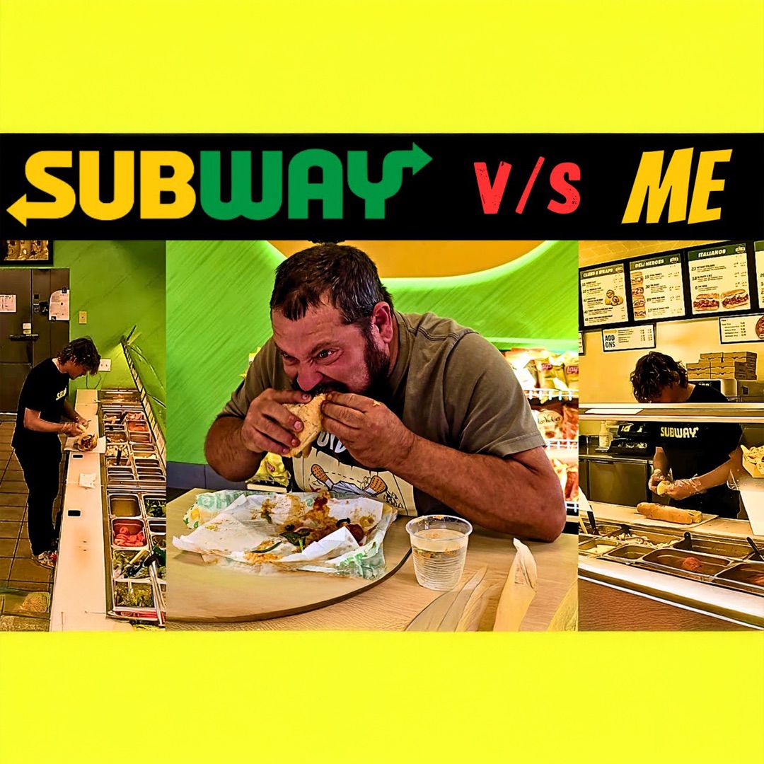 I Challenged a Subway Employee: Speed-Eating vs. Speed-Making