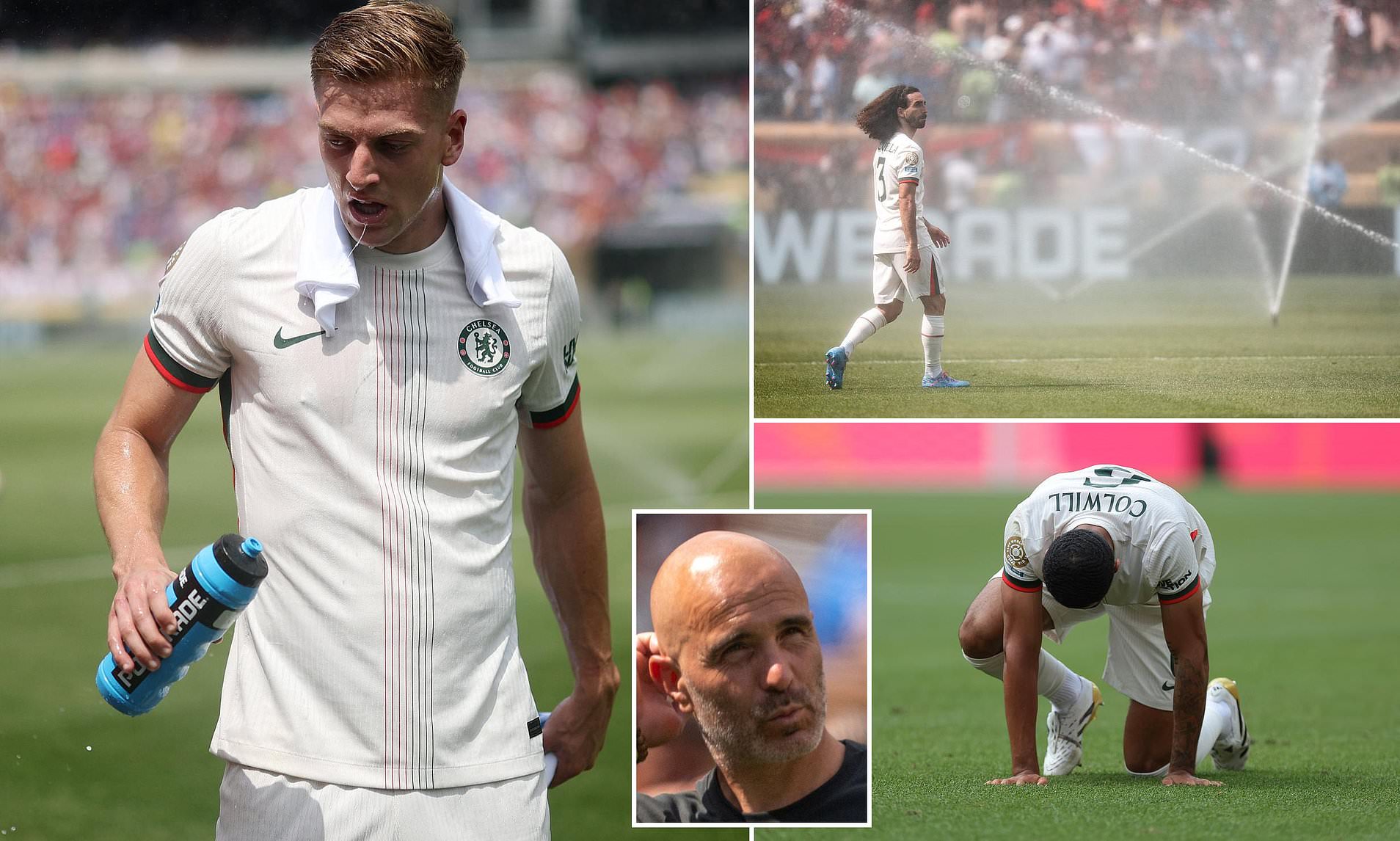 Chelsea facing 'Heat Health Emergency' with temperatures soaring to 39C ...