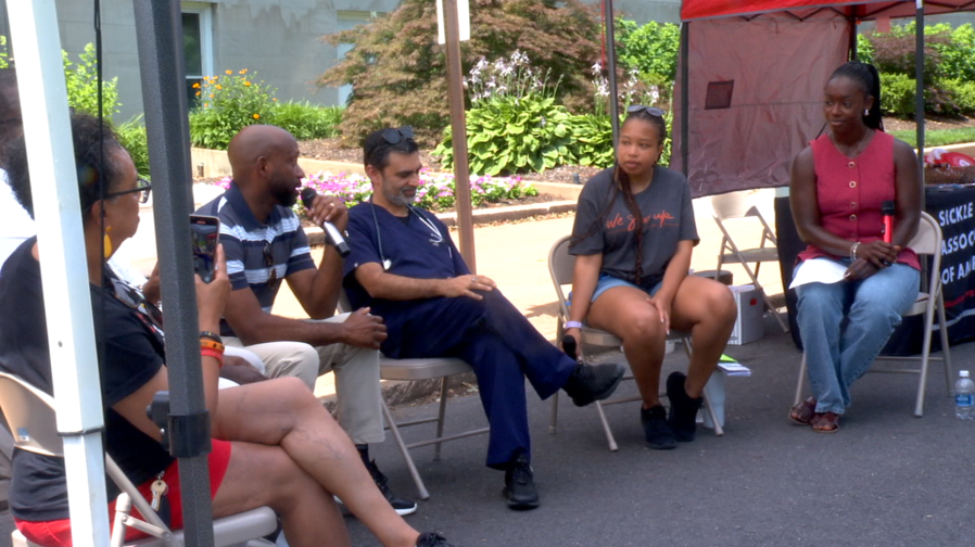 PHOTOS: HCA Virginia hosts block party to fight sickle cell disease