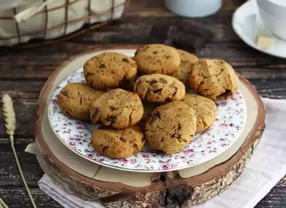 Biscuits aux pépites de chocolat (vegan et sans gluten)