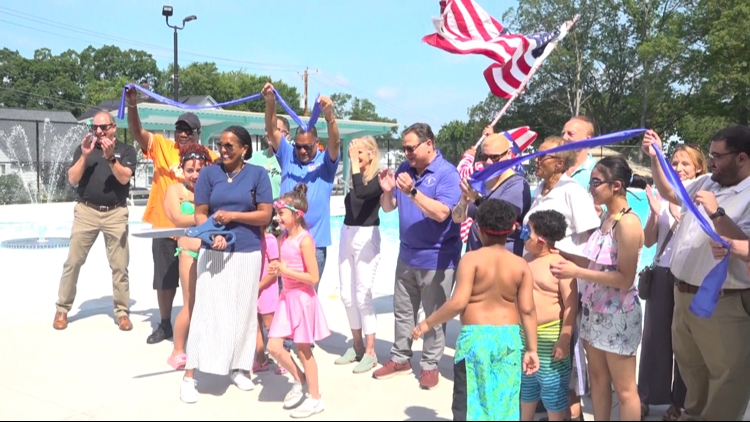 Washington Park Pool reopens with a splash after 2023 renovations