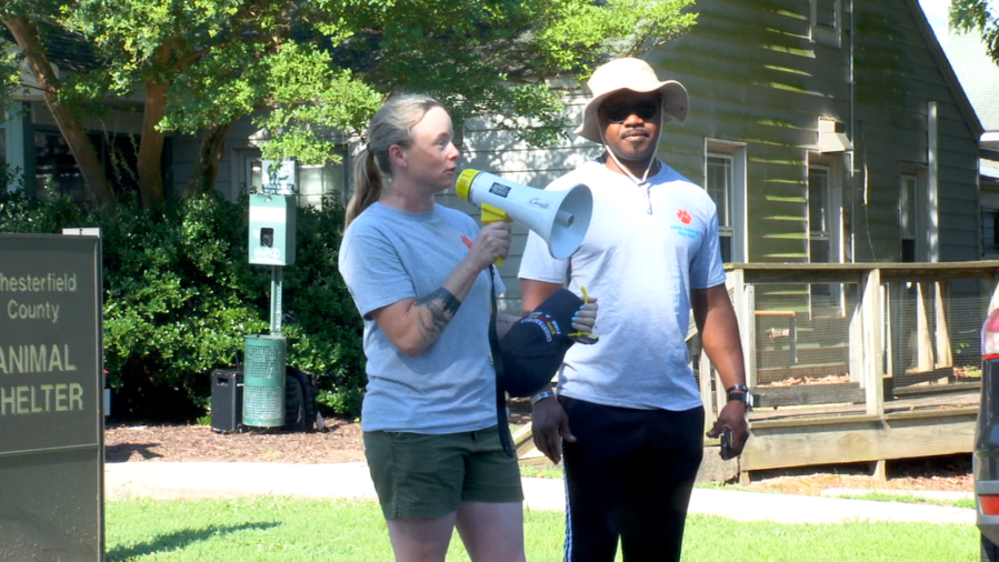 PHOTOS: 2nd annual Dog Walk to honor firefighter who died three years ago