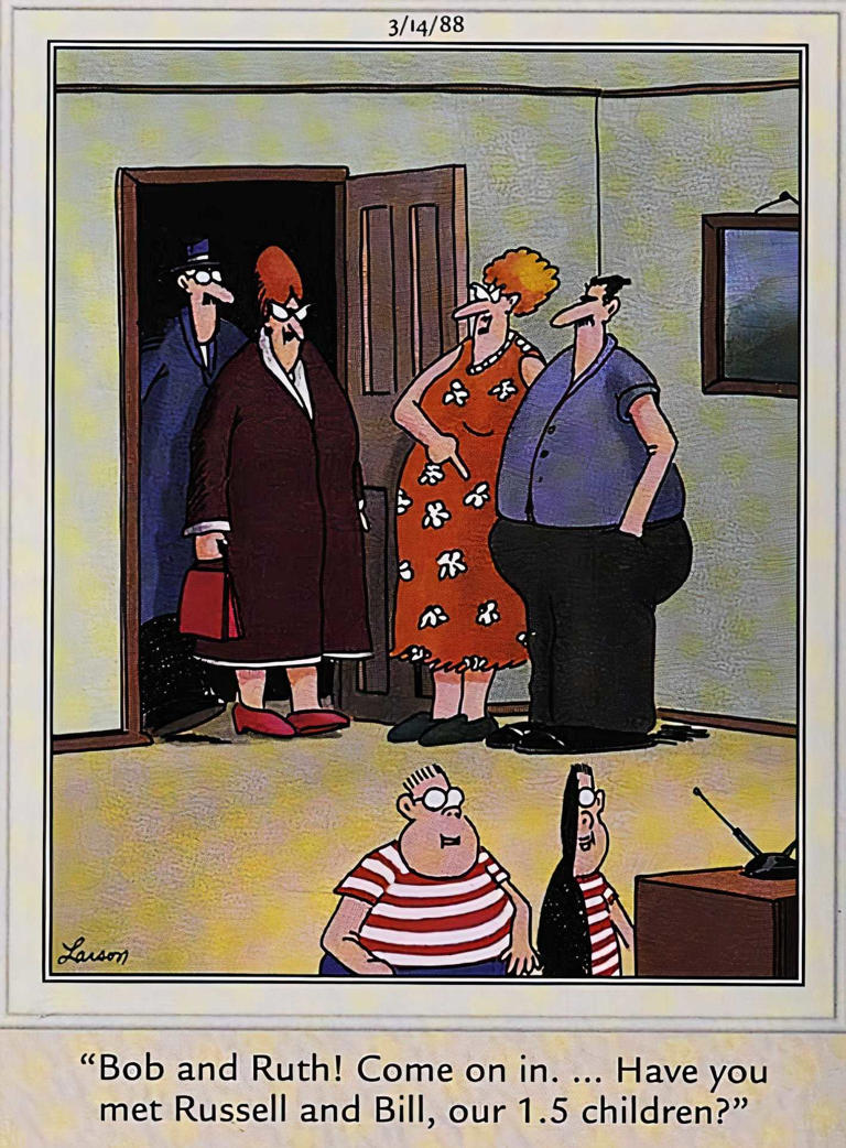 10 Funny Far Side Comics About Young People
