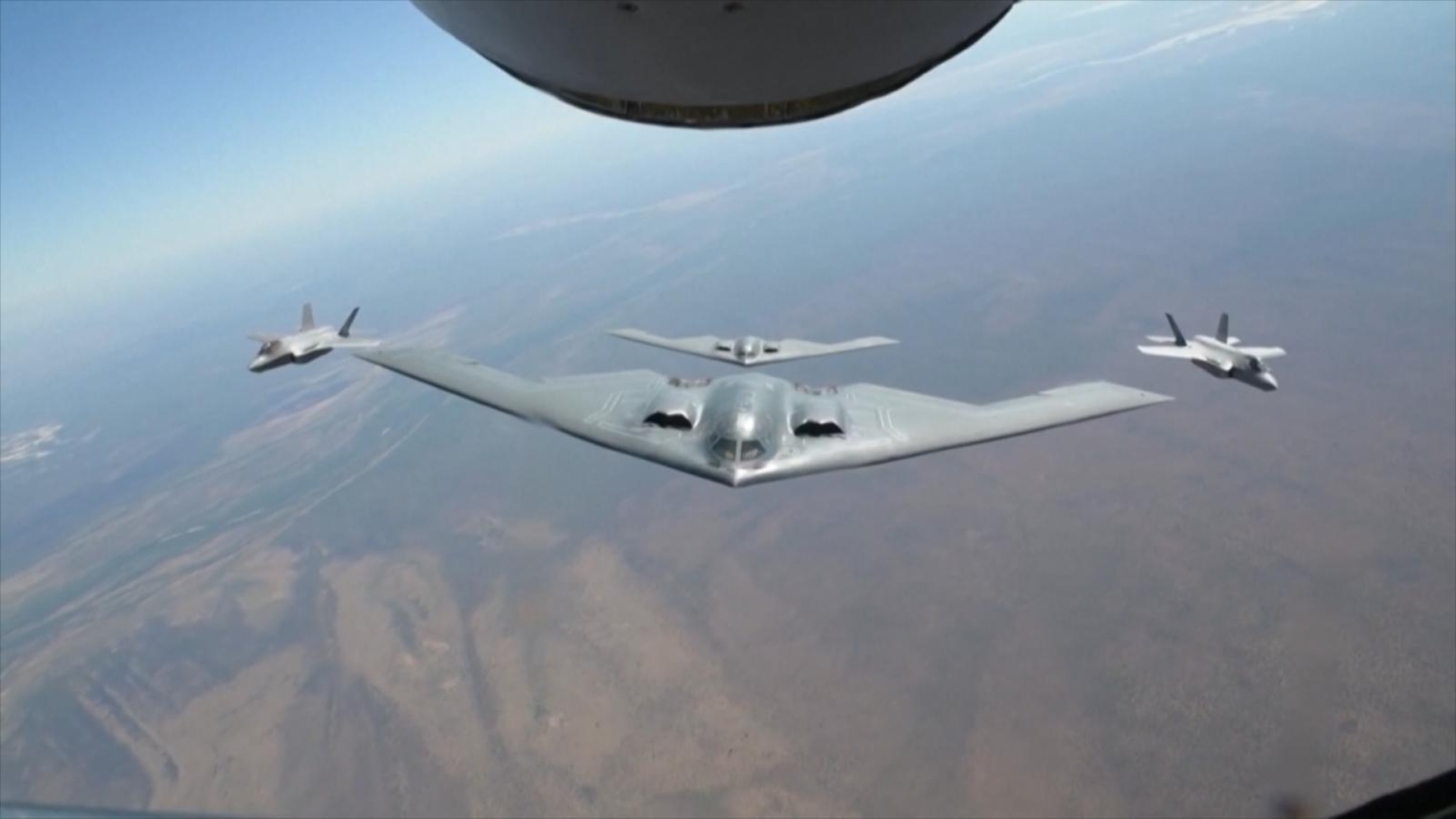 Multiple B-2 stealth bombers head to Guam, sources say